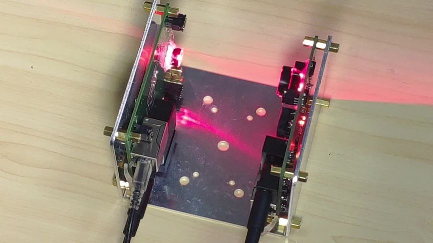 可见光通信单向光闸丢包测试#可见光通信#单向光闸