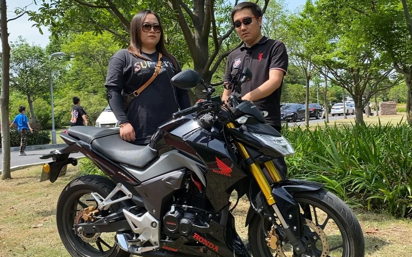 新手女骑分享五羊本田CB190R暴风眼骑行感受