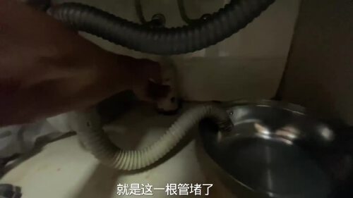 厨房下水道秒通!一根吸管就搞定,再也不用花钱请师傅