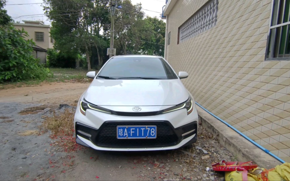 Toyota2021雷凌运动版,外观确实骚!