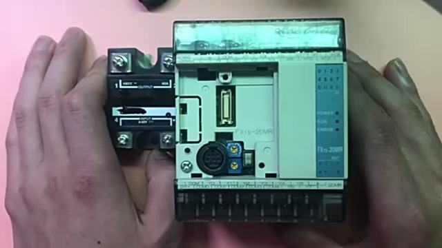 用PLC直接驱动固态继器,再用固态继电器驱动负载实例应用讲解