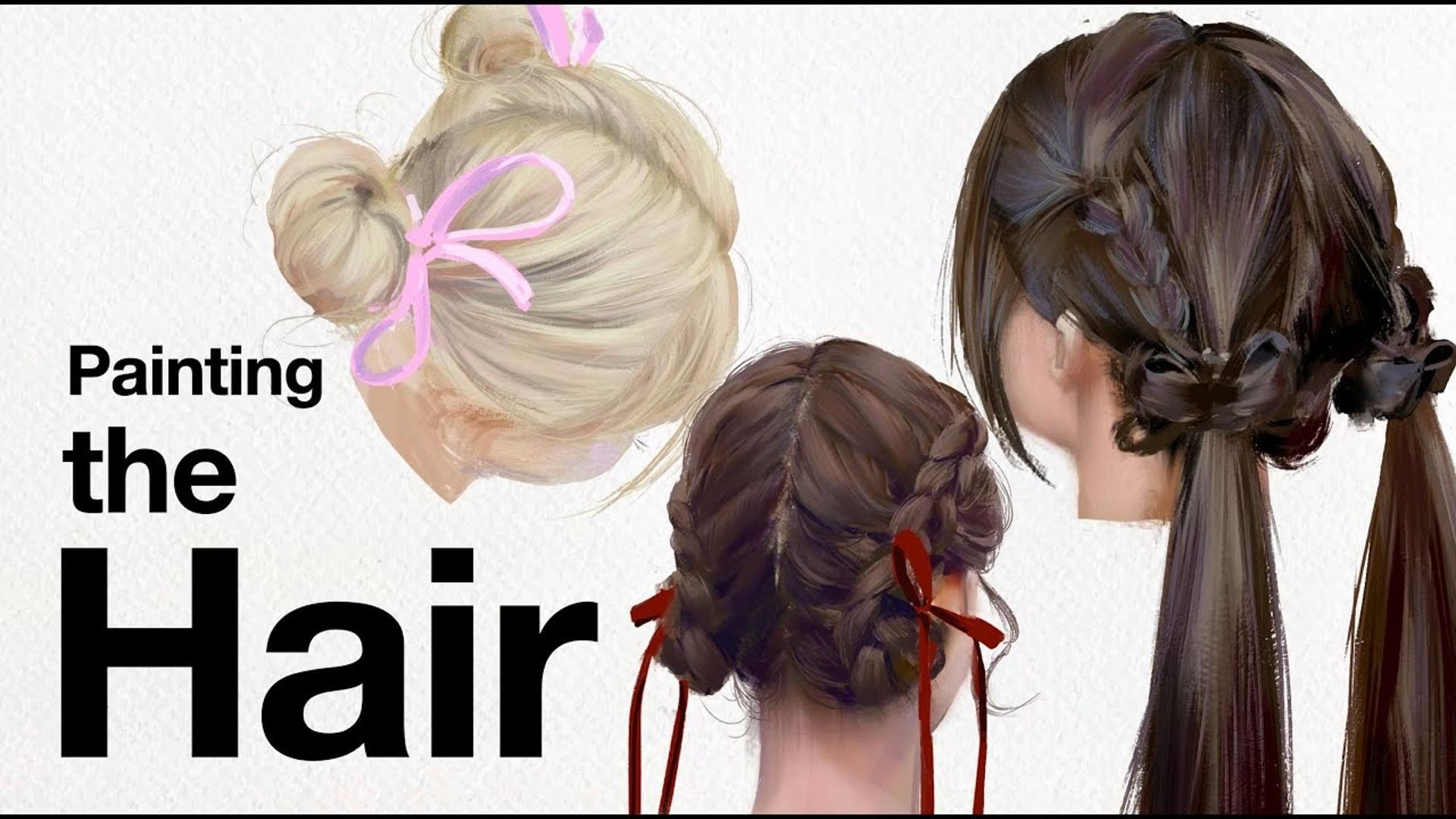 【Photoshop】我是如何画头发的 | 一种艺术性的方法 from Art with Hadz