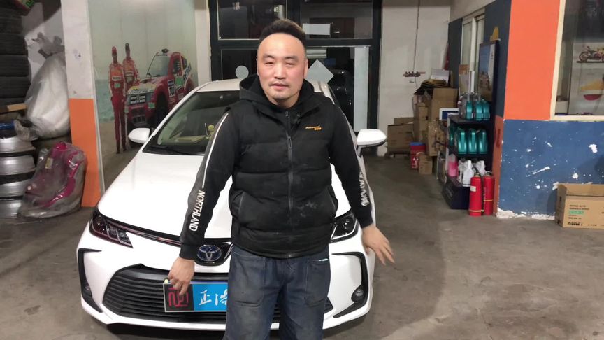 20款卡罗拉车灯改装,实在是忍不了了#led双光透镜 #车灯升级