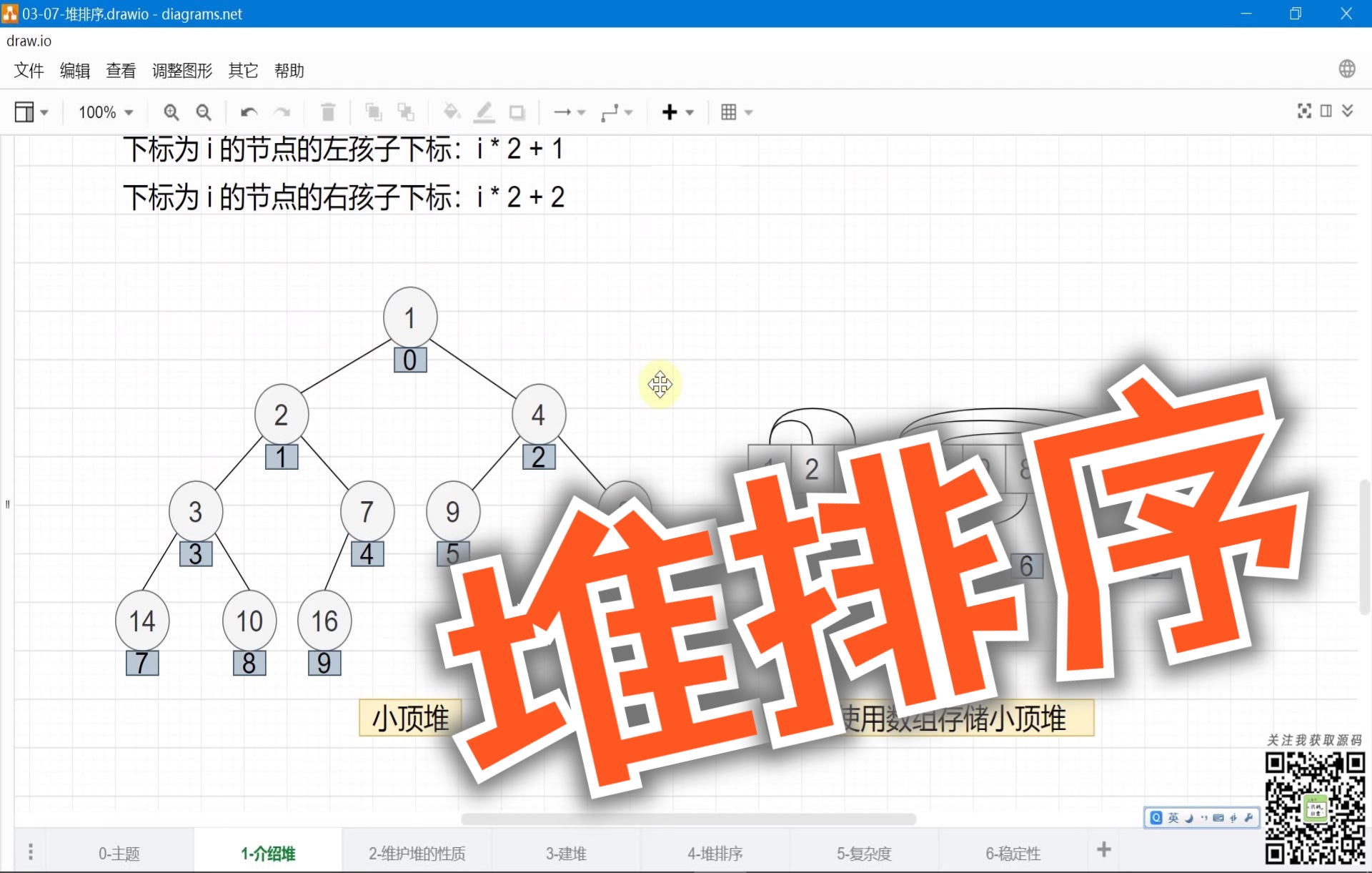 排序算法:堆排序【图解+代码】