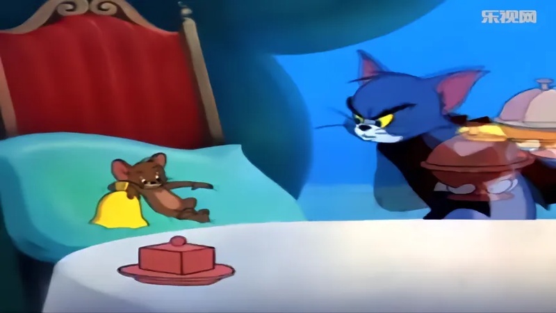 猫和老鼠:杰瑞帮狗狗拔了钉子获得狗狗保护,汤姆惨了成了服务员