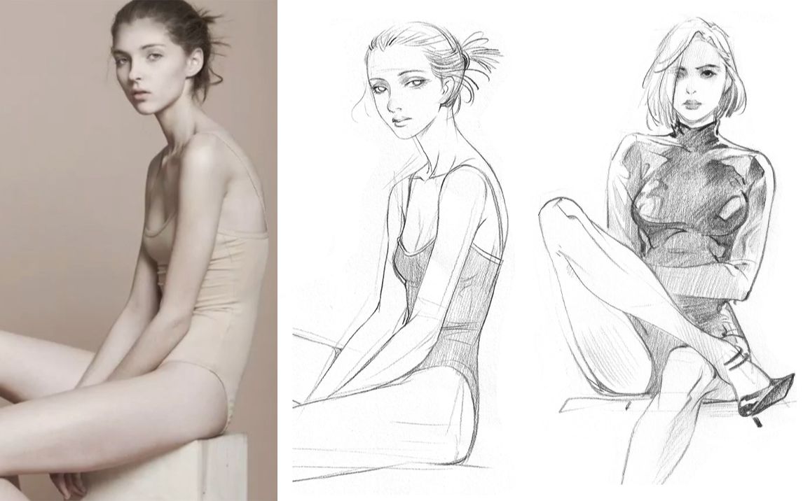 【春哥】十分钟手绘速写:把握角色特征 别被细节带着走!