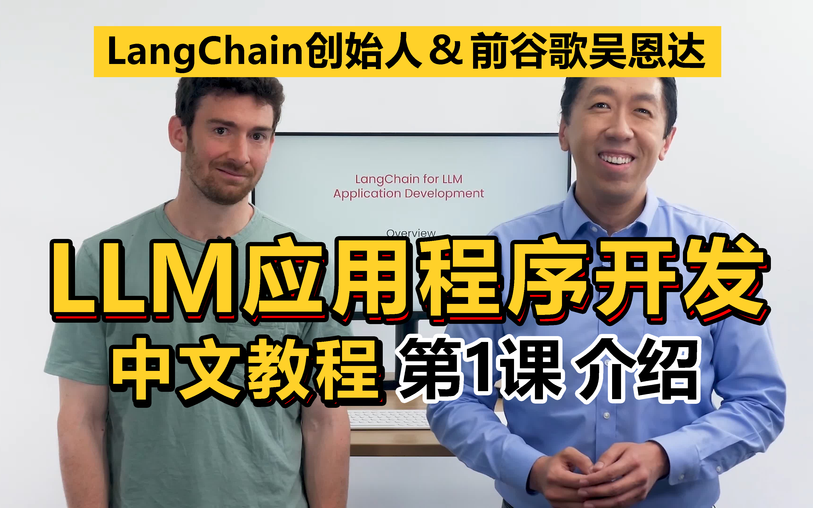 ...2023最新LLM大语言模型中文教程,1小时基于LangChain的LLM应用...