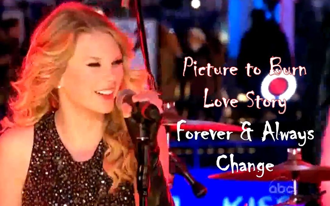 【20岁的霉霉献唱纽约跨年夜】Taylor Swift New Years Eve 2009