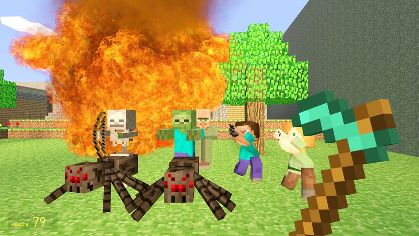 我的世界:沙漠神殿里居然有僵尸传送门?