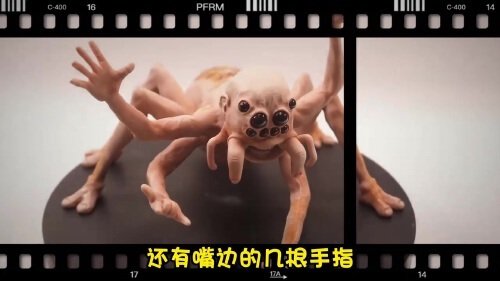 模型制作:本是美好的假期,没想到被制作成了人体蜘蛛怪!