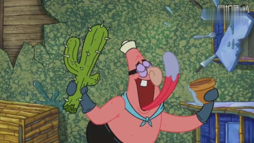 小海绵修补东西从来不用胶水,只需要派大星就够了~