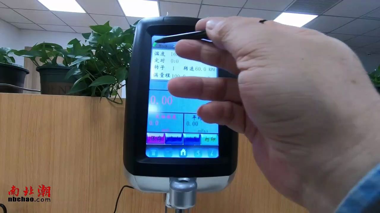 尼润NTV-S系列触摸屏旋转粘度计如何操作?【南北潮商城】
