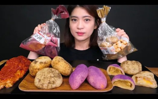Sinae Eats | 真的是土豆和地瓜吧?土豆模型面包