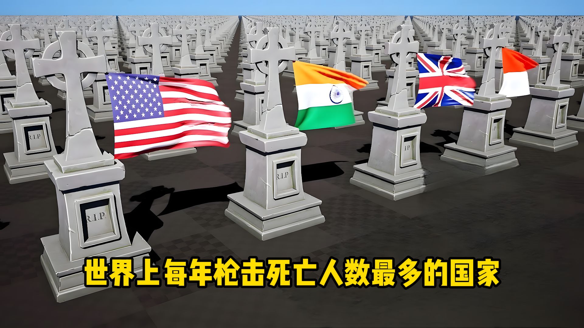 世界上每年枪击死亡人数最多的国家