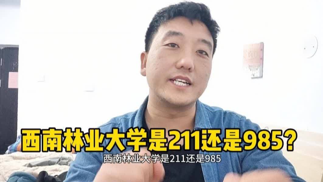 西南林业大学是211还是985?