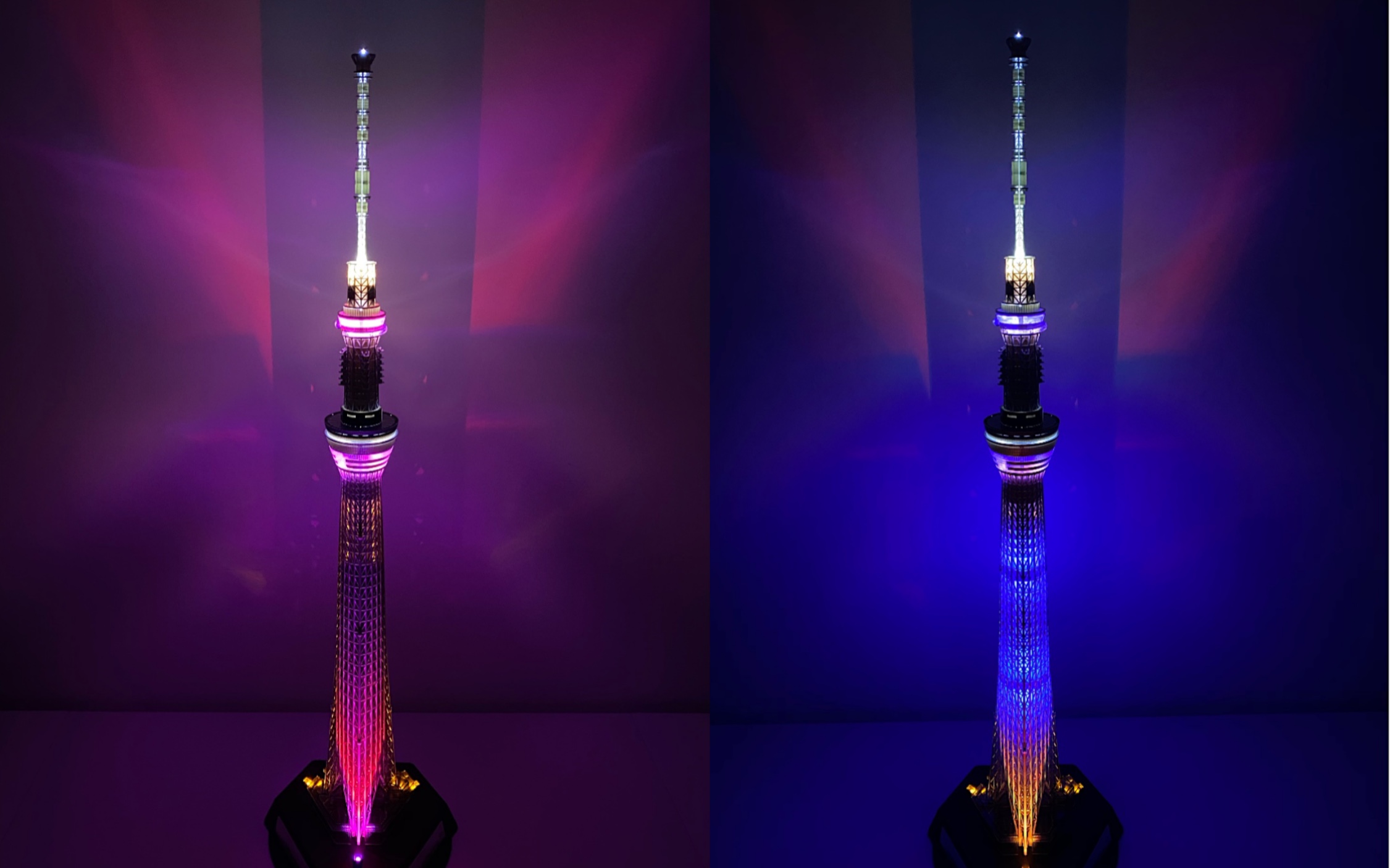 【基因模玩】城市天际线的粹与雅!万代拼装模型 1/700 TOKYO SKY...