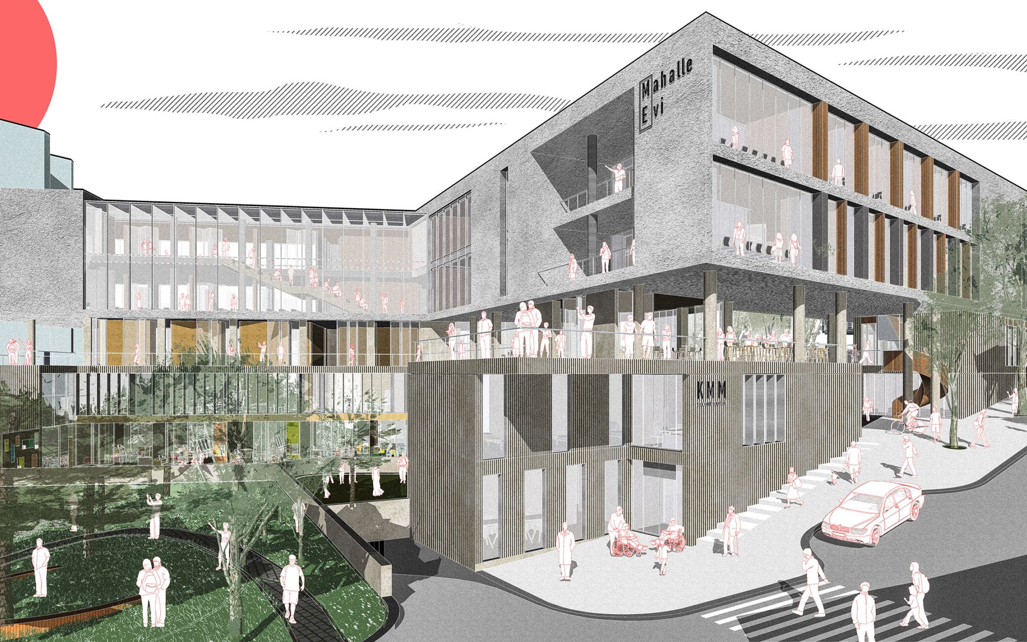 【建模练习生·第25期】SketchUp模型交错的妙用