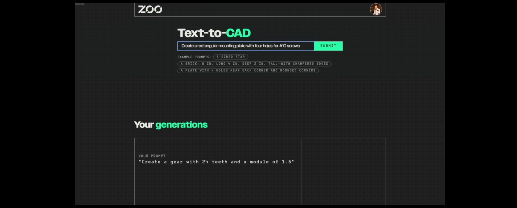 最新AI技术-text to CAD,由文本直接生成CAD文件