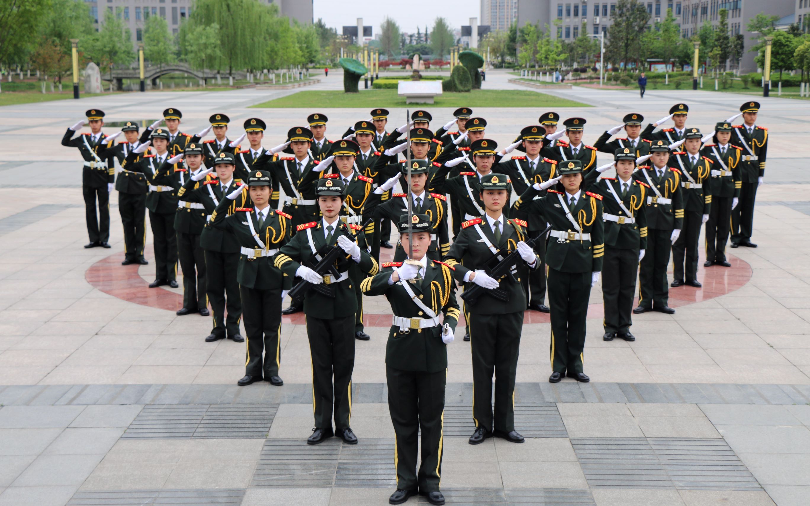 成都医学院 国旗护卫队 宣传视频