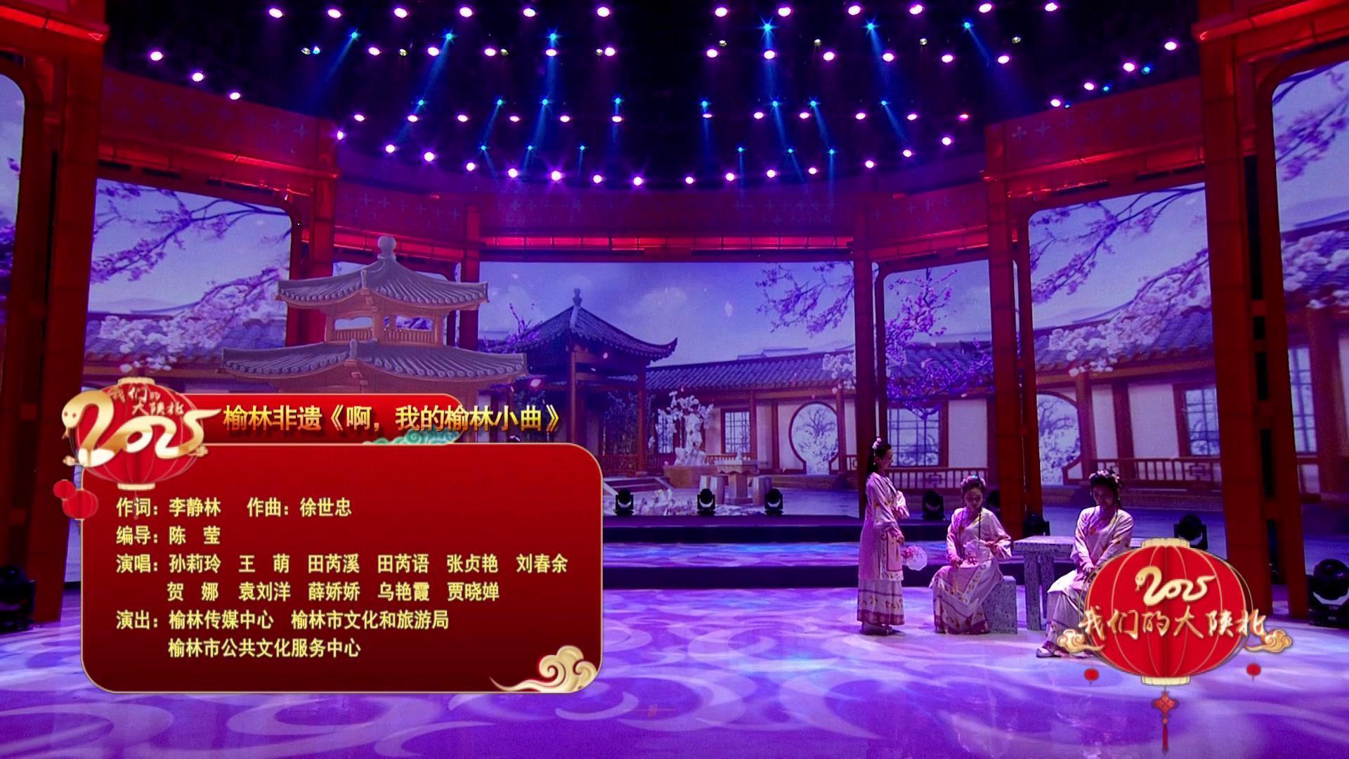 2025我们的大陕北,榆林小曲精彩演绎!#陕北榆林大过年#非遗#榆林小曲