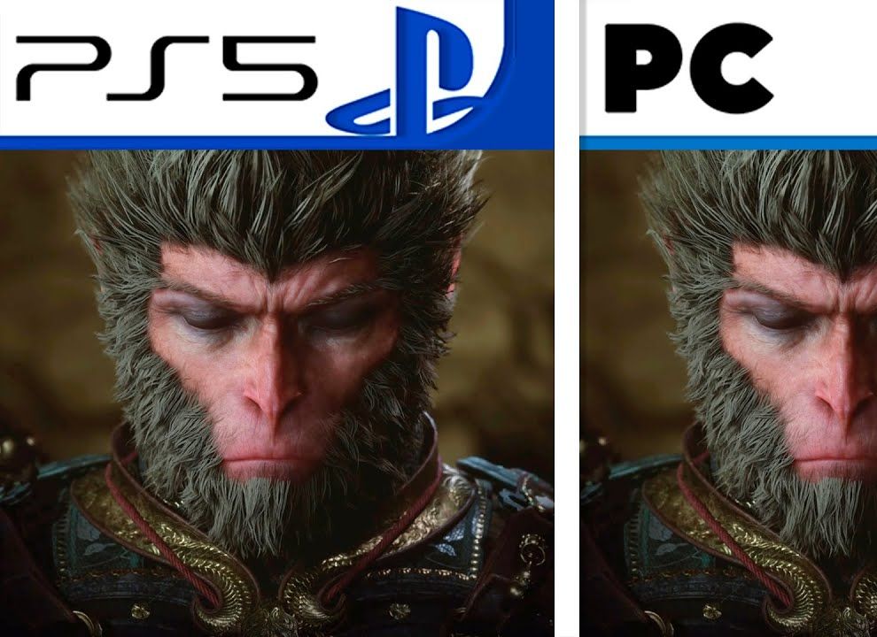 黑神话悟空PS5-PC画质对比