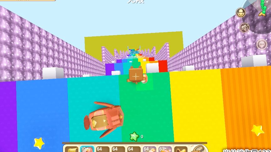 迷你世界:开飞机攀登高峰,半仙快是快就是有点费键盘