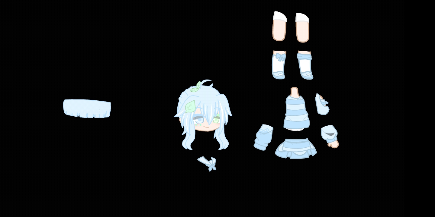 加查扣图小教程(做骨骼动画用的)