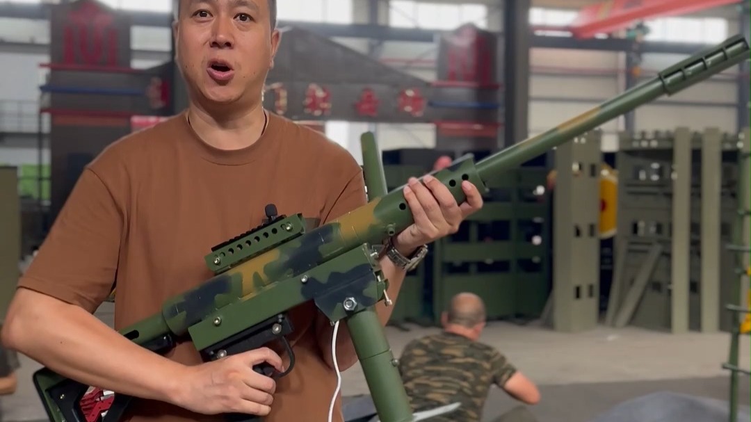 ...适合公园景点赶庙会摆地摊的新款儿童游乐气炮枪射击打靶设备新微波