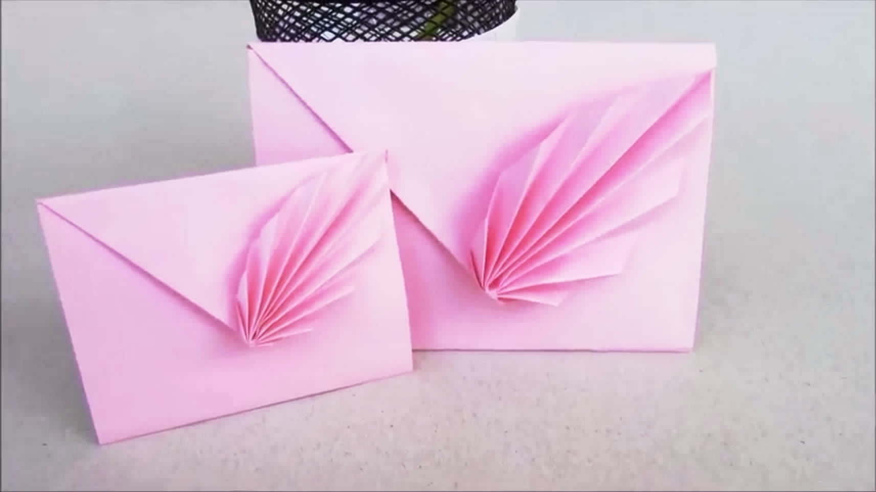 教你制作鸡毛信,不需要真的羽毛,信纸也是信封,简单漂亮