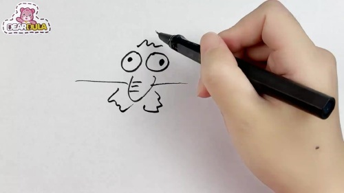 一二三年级简单的龙画怎么画,绘画一条简单的龙,龙的简笔画