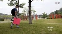 爱特屋 折叠桌户外便携式简易家用可移动小桌子 床边桌 电脑桌 免安装