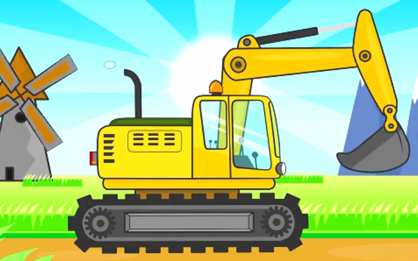 汽车总动员 挖掘机与翻斗车 组装 卡车 铲车