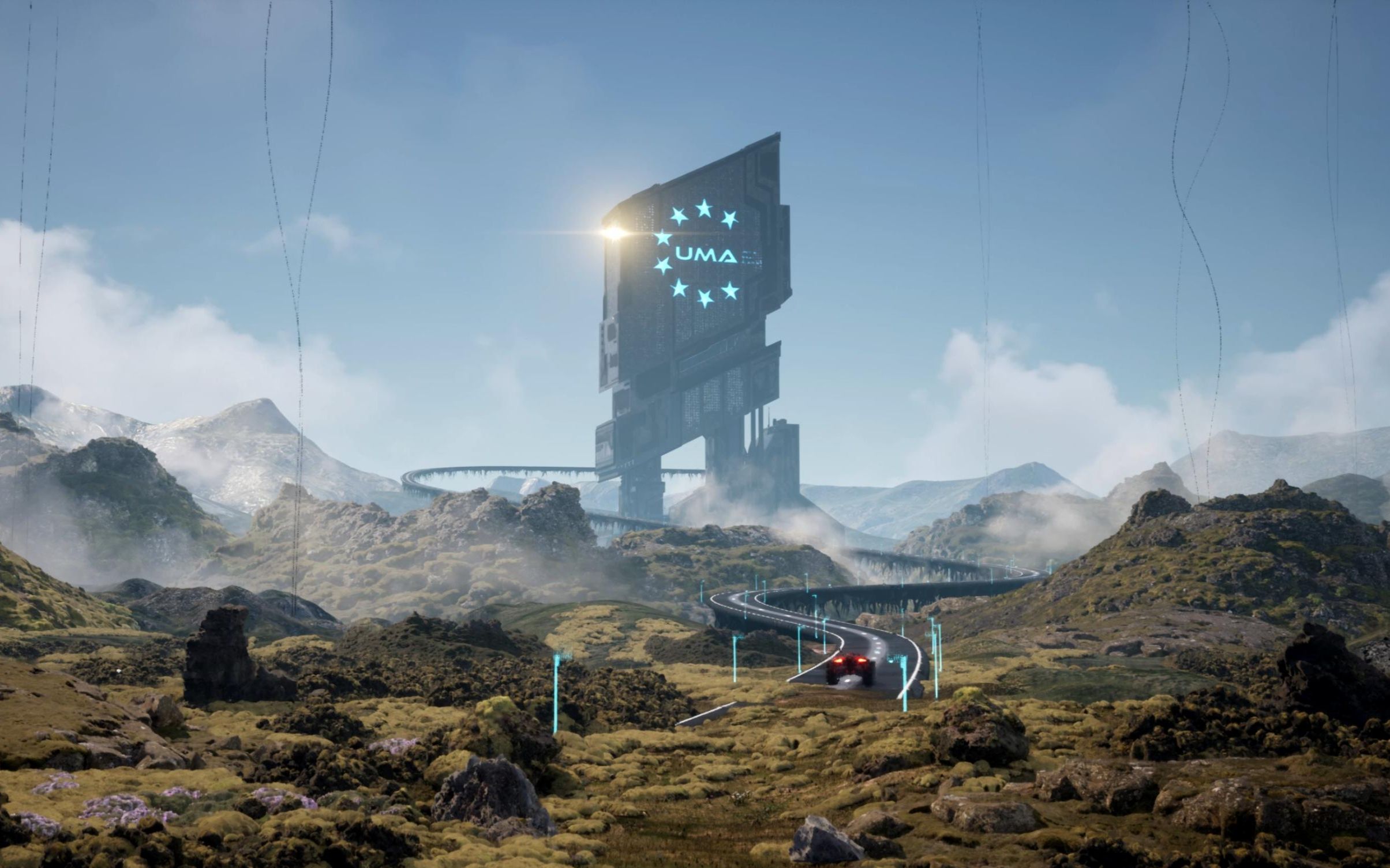 致敬《死亡搁浅》的二创作品 | Unreal Engine 5