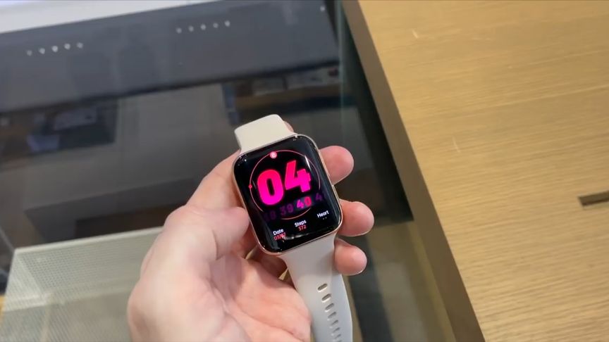 OPPO Watch智能手表现场体验,双曲面屏+eSIM独立通信和极速闪充