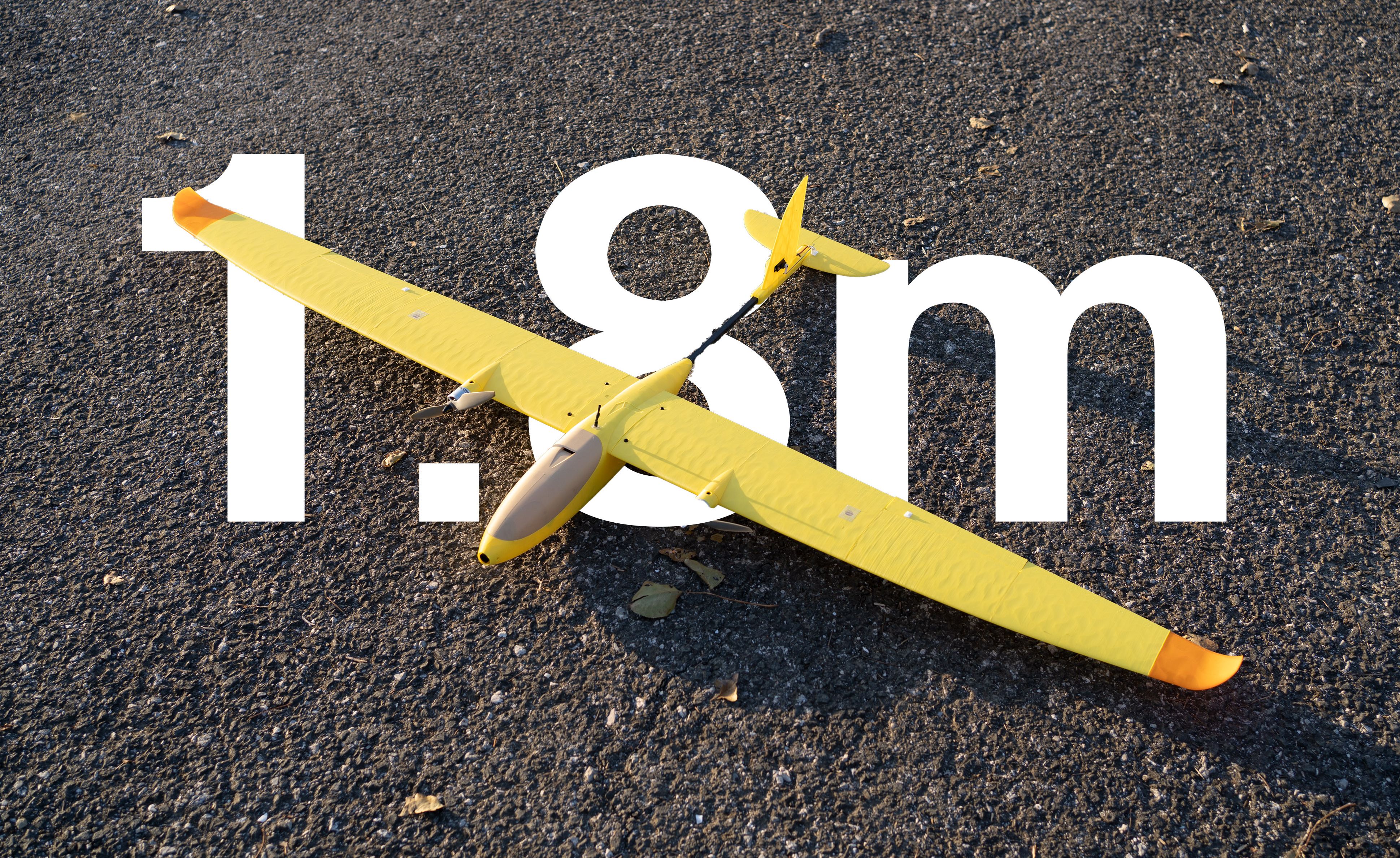 优雅、稳定、高效 | 3D打印1.8m大飞机泰坦苍鹭简评 Titan Heron