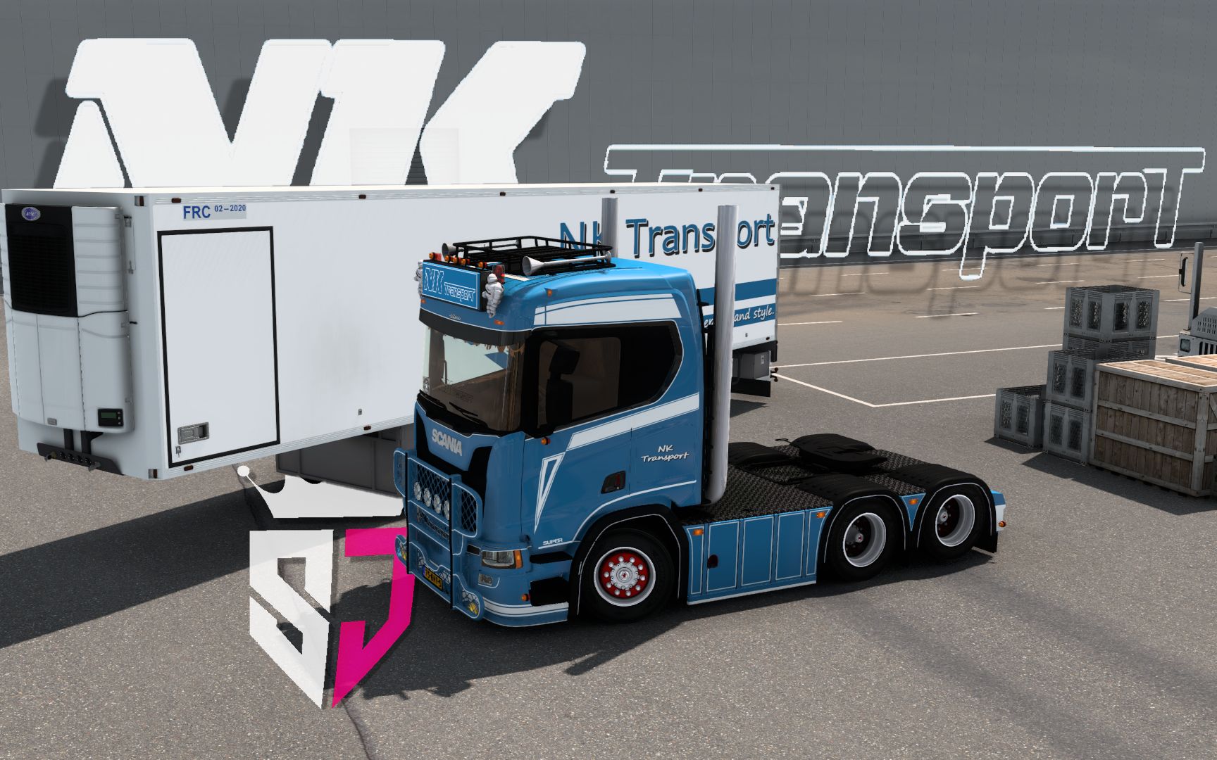[欧卡2]-卡车欣赏 · NK Transport™|Scania R650