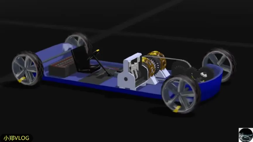 丰田普锐斯混合动力汽车工作原理图,这技术实在是高!