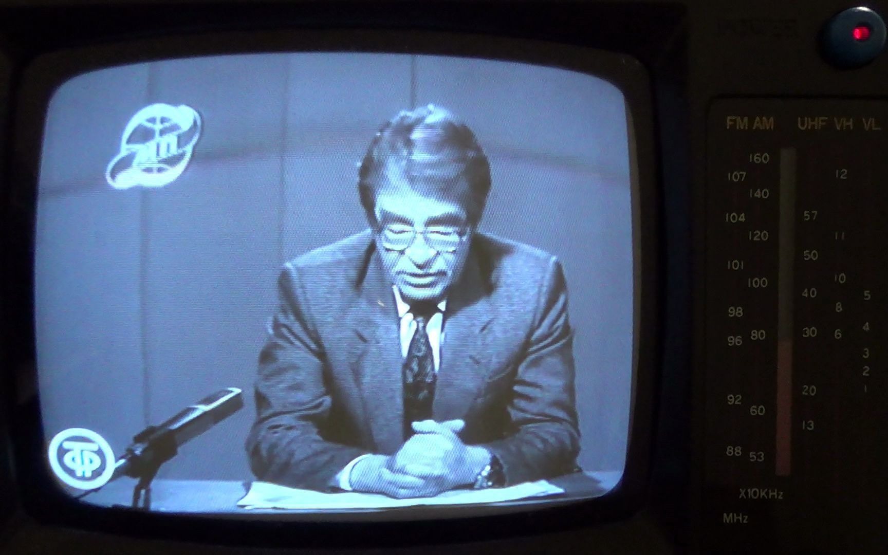 自制模拟信号发射机 接收苏联新闻节目 国际全景1