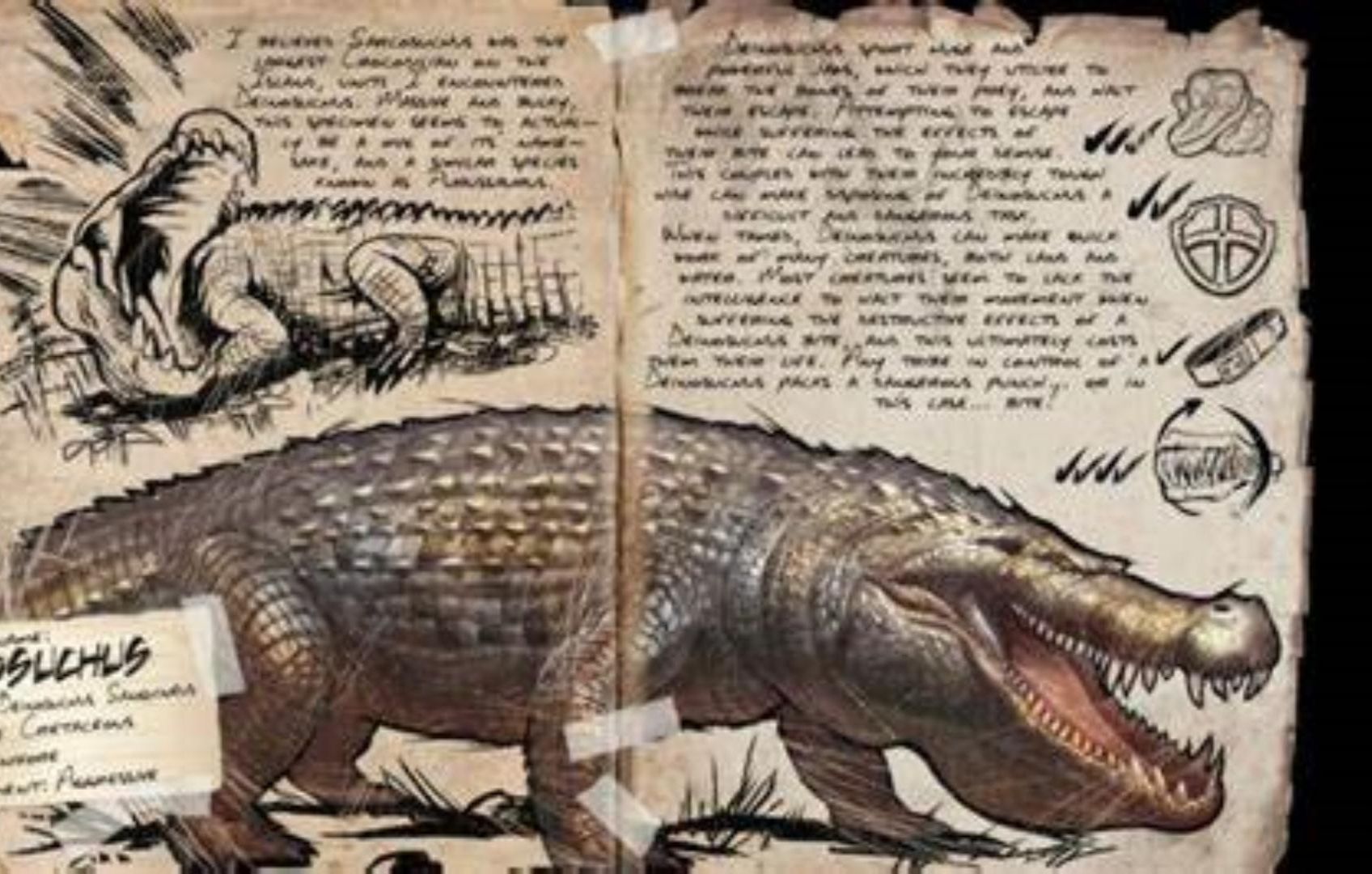 方舟生存进化附加模组恐鳄介绍