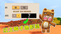 小强迷你世界黑科技:红土种子地形码分享!找它比找钻石山都难!