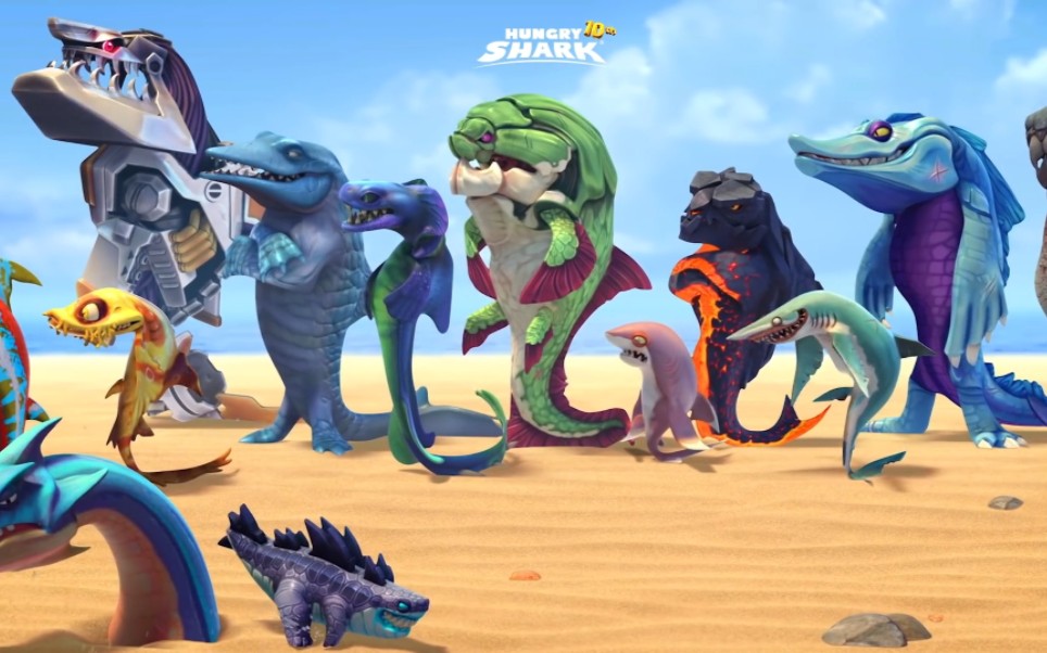 【饥饿鲨】1080p高码率 饥饿鲨官方油管动画短片合集