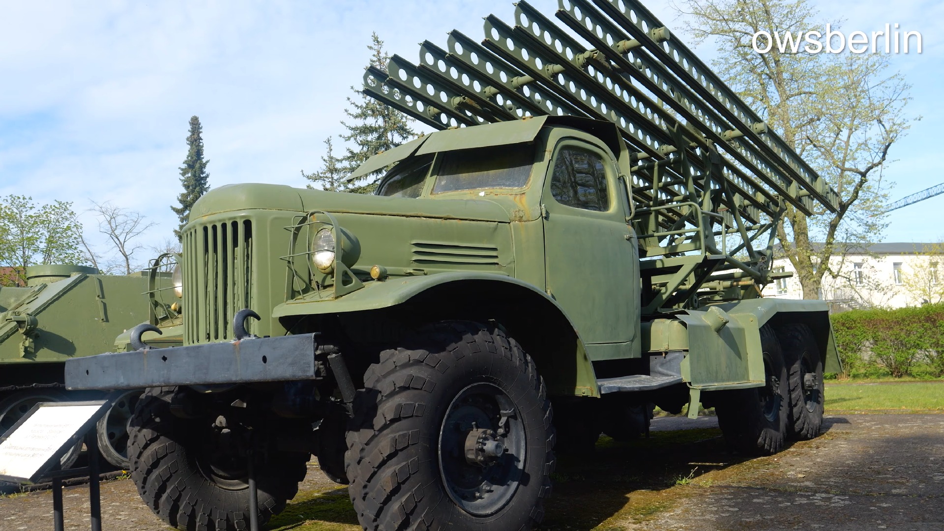 柏林-卡尔斯霍斯特博物馆 | BM-13-16“喀秋莎"多管火箭炮(ZIL-151...