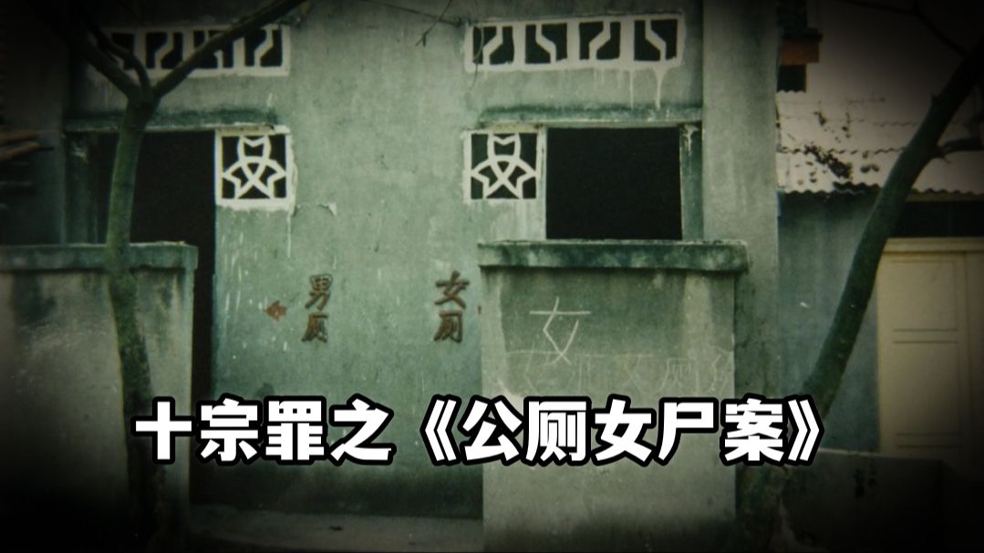 十宗罪中最重口味案件之《公厕女尸案》