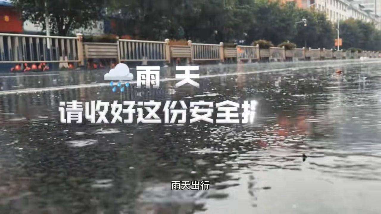 雨天出行,请收好这份安全指南!(来源:网络)