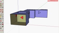SketchUp视频教程 4-4-2漫游动画