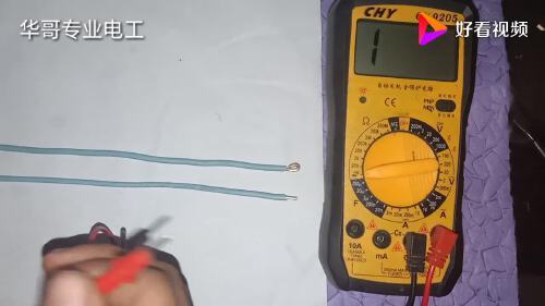 电工老师傅教你查找电线断点,没有断点电笔,用万用表也可以