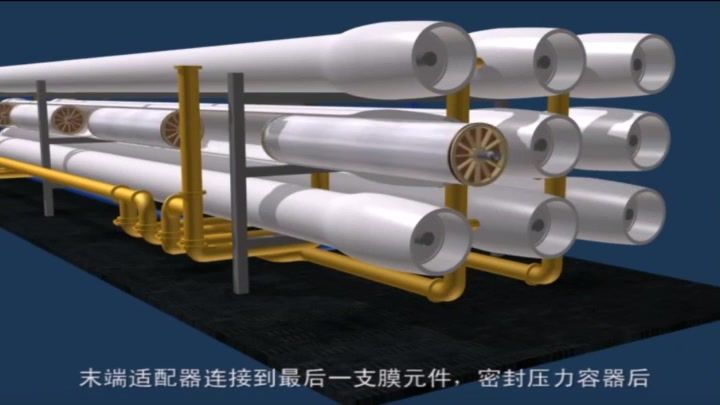 反渗透膜元件构造及系统