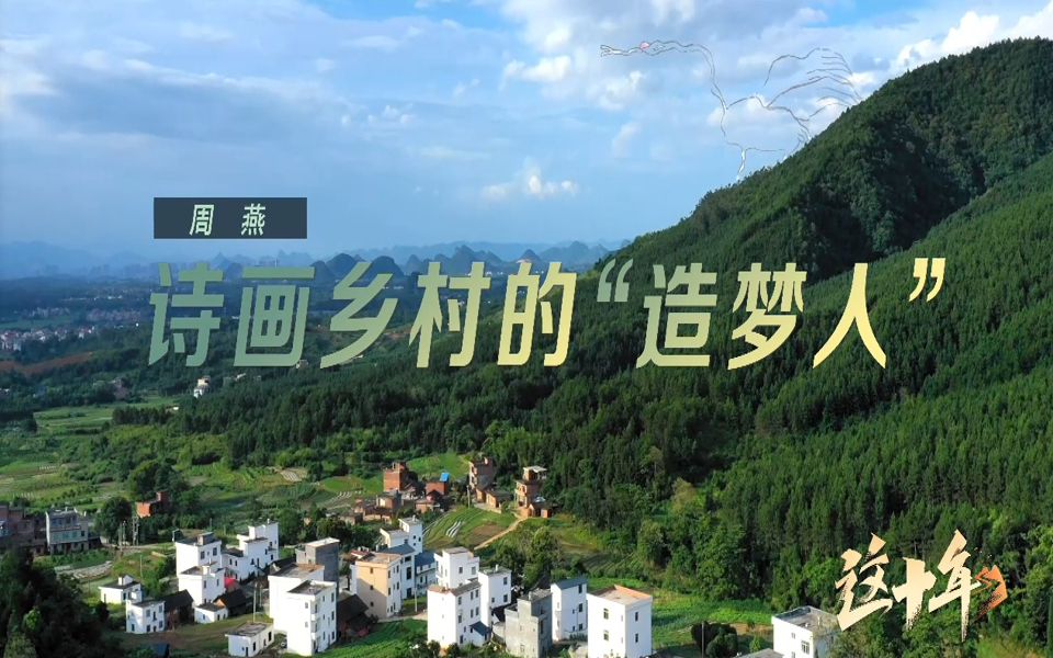 【微纪录片《这十年 第10期:诗画乡村的“造梦人”】