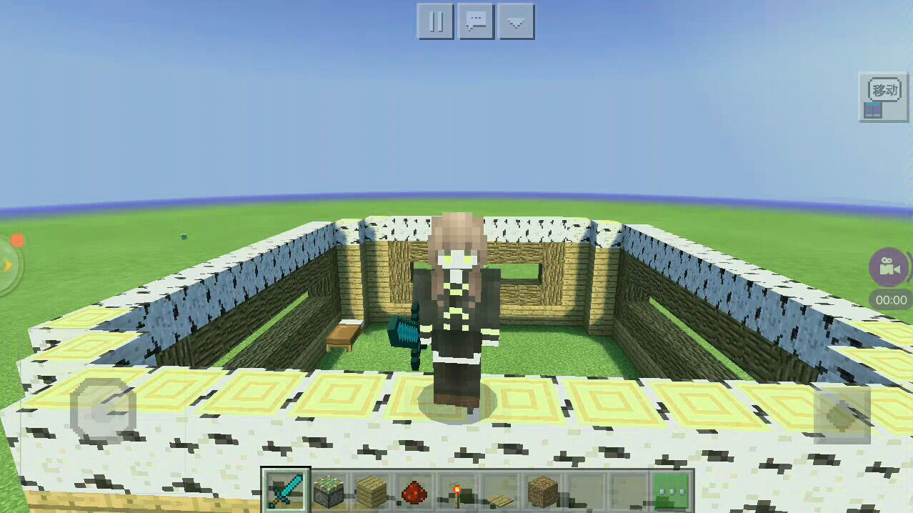 〖红石〗 两种最简单的活塞门教程