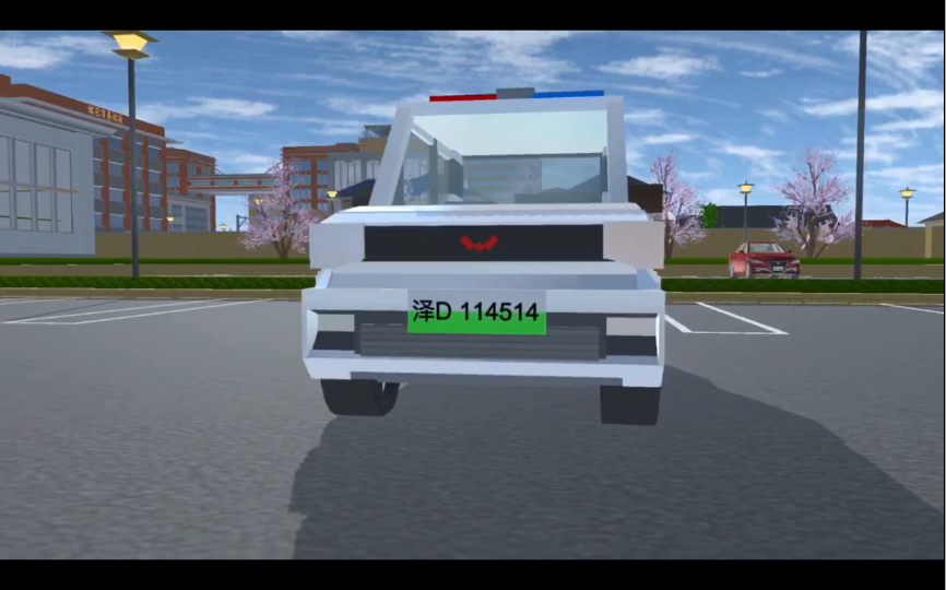 【樱花校园模拟器/自制建筑展示】新能源汽车——还原五菱宏光Mini...